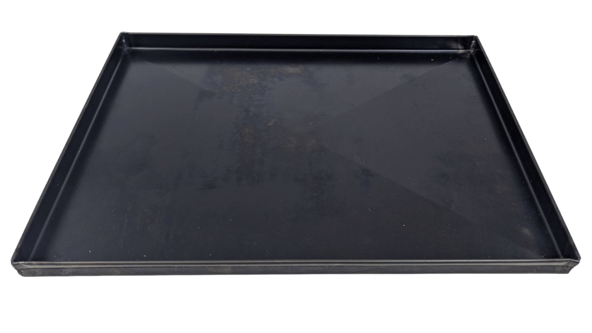 Professional Rectangle Blue Iron Pizza Pan with Diagonal X 30x40 x2cm ...