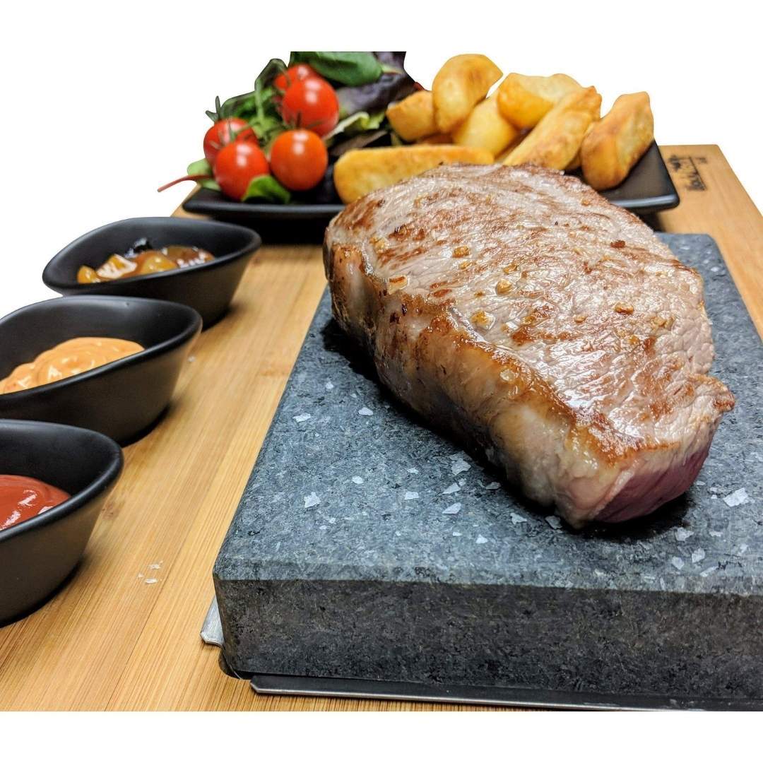 Lava Steak Stones Hot Stone Cooking Set By Black Rock Grill