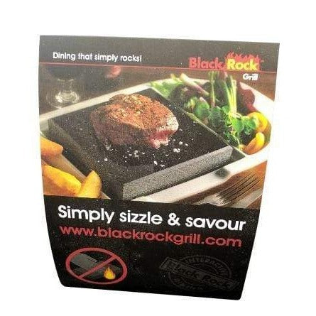 Black Rock Grill Table talkers for restaurant tables -Pack of 20